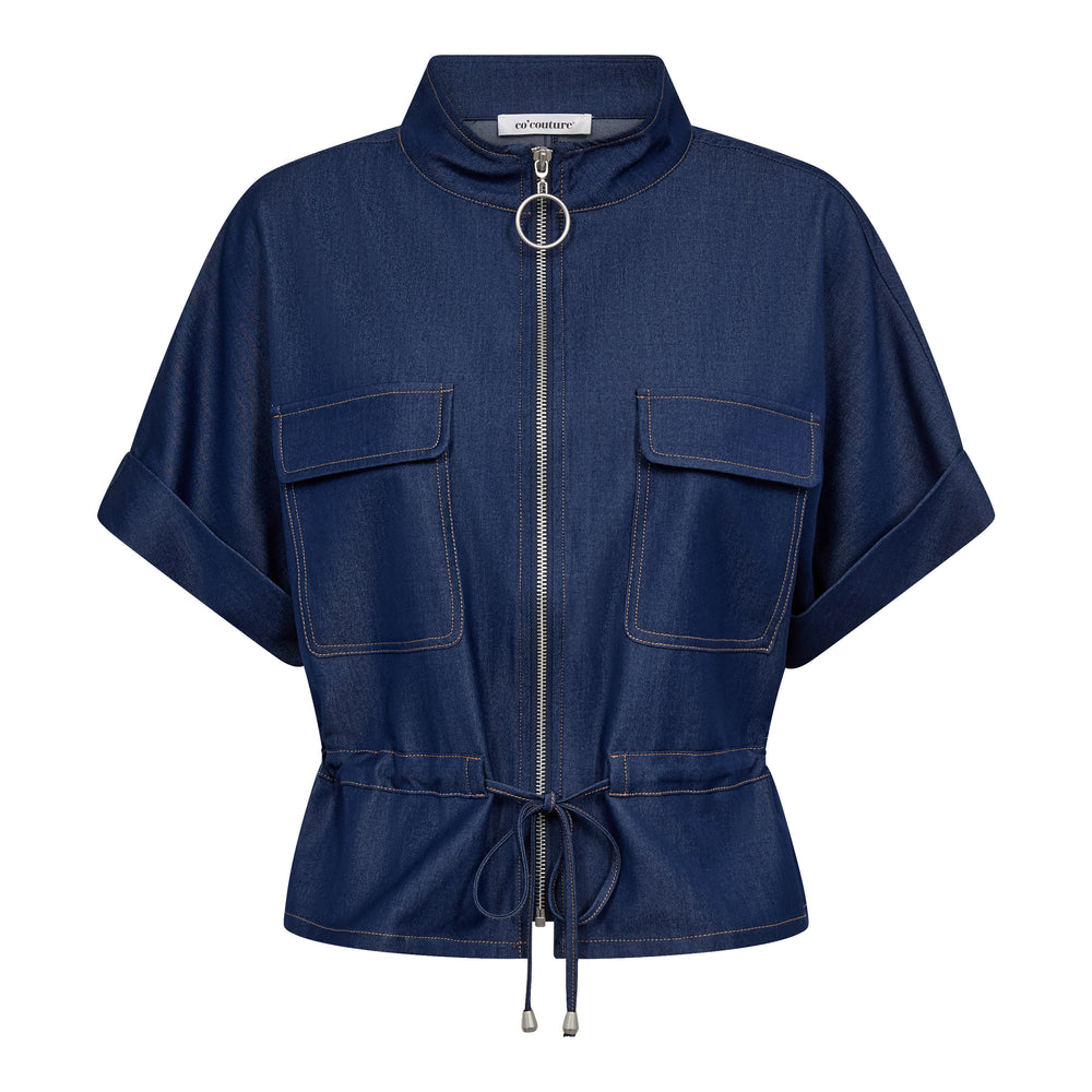 Co´Couture Vest - TerryCC Vest i Navy